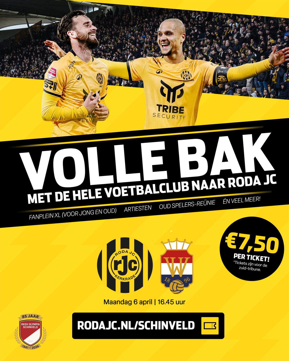 VOLLE BAK - Samen naar Roda JC - Olympia